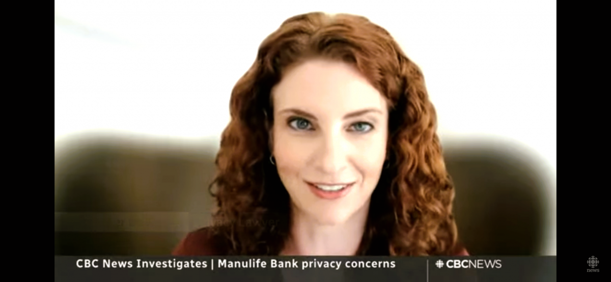 Jennifer Davidson Interviewed In CBC News Report On Manulife Bank ...